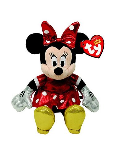 Ty Disney Sparkle Minnie - Mouse Red by Ty - T.A.B. - Teddy Bear