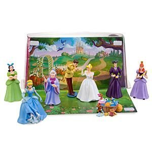 Amazon.com: Disney Cinderella Figure Play Set -- 8-Pc.: Toys & Games
