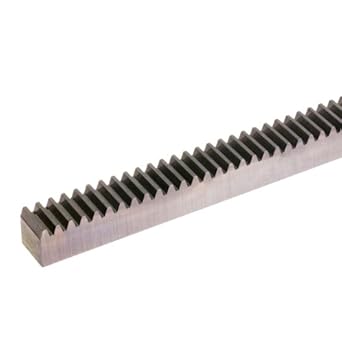 Precision gear rack module 2.0 20 x 20 x1000mm long material 16MnCr5 ...