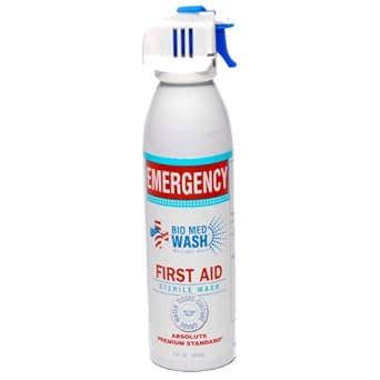 Amazon.com: Bio Med Wash 7oz - Sterile First Aid Wash for Skin and Eyes ...