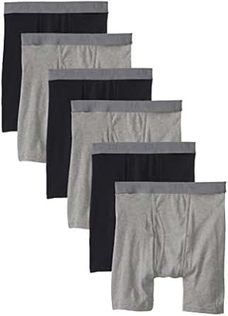 BVD Men's 6 Pack Boxer Brief at Amazon Men’s Clothing store: