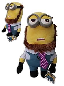 Tim Beard Minion 11.5'' Gru Toy Doll Plush Despicable Me 2 Yellow ...