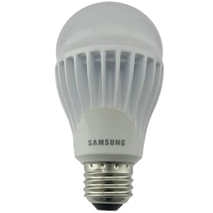 Samsung - 810-Lumen, 10.8-Watt A19 LED Light Bulb, 60-Watt Equivalent ...