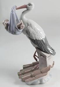 Amazon.com: Lladro Collectible Figurine "Special Gift" Stork and the ...