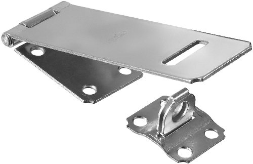 Stanley Hardware 6-Inch Adjustable Staple Safety Hasp, Zinc Plated ...