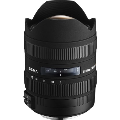 Sigma 8-16mm f/4.5-5.6 DC HSM FLD AF Ultra Wide Zoom Lens for APS-C ...