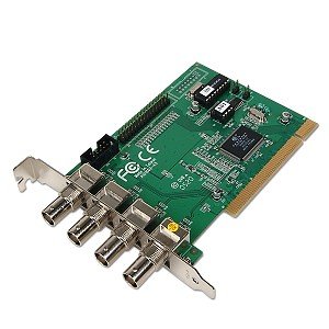 Amazon.com : 4-Channel DVR PCI Surveillance Video Capture Card : Camera ...