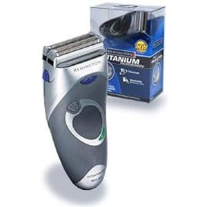 Amazon.com: Remington Titanium MicroScreen 300 Cordless Men's Shaver ...