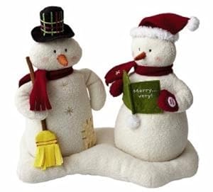 Amazon.com: Hallmark Commemorative Caroling Snowmen Plush: Home & Kitchen