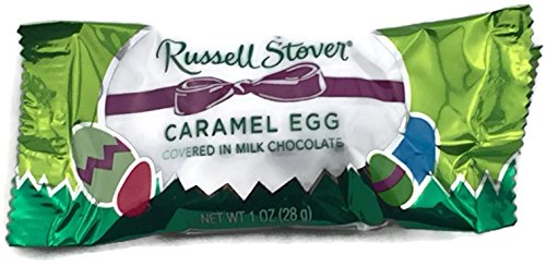 Russell Stover Chocolate Egg & Nest Sampler (Pack of 6 Eggs) Caramel ...