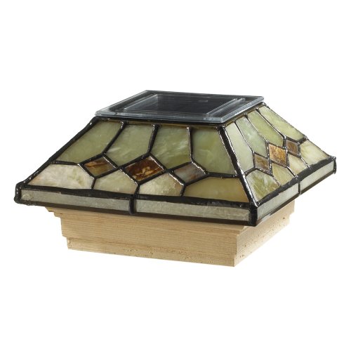 c : Outdoor Essentials 116436 Tiffany-Style Serpentine Jade Diamond ...