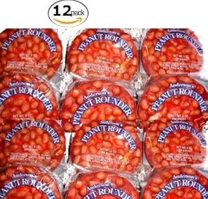 Amazon.com : Peanut Rounder-Peanut Candy-Southwestern Favorite-12 Pack ...