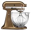 KitchenAid KSM152PSCP Custom Metallic Series 5-Quart Mixer, Satin ...