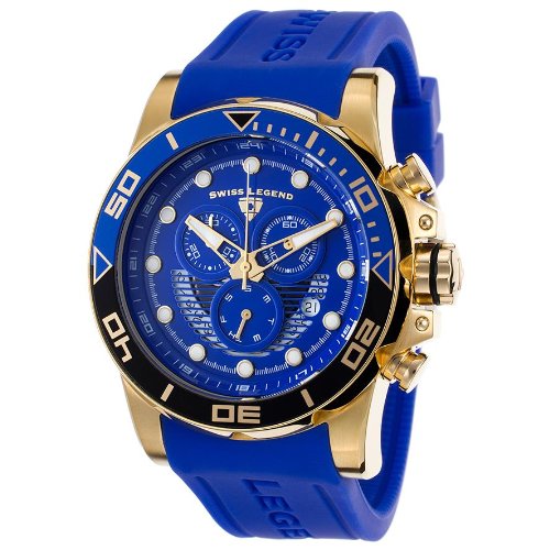 Swiss Legend Men's 21368-YG-03 Avalanche Analog Display Swiss Quartz ...