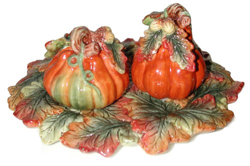 Dining Party Buffet of Pumpkin Halloween Dinnerware Sets and Centerpieces