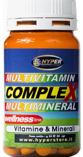 Hyper Supplement Multivitamin Multimineral Complex 60 Tablets | Nakosite