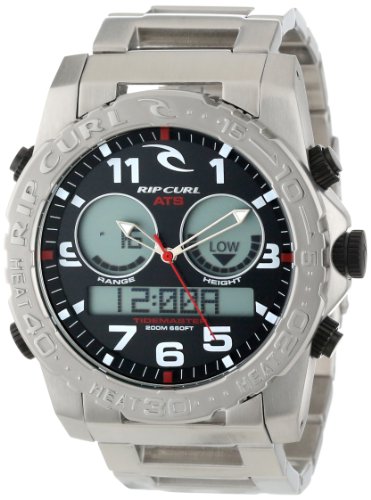 Rip Curl Men’s A1057 – BLK Cortez 2 XL Tidemaster 2 SSS Black Analog ...