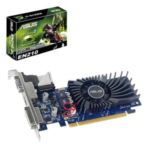 *Angebot Asus EN210 NVIDIA GeForce 210 Grafikkarte (PCI-e, 512MB, DDR3 ...