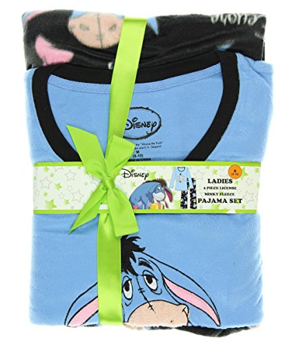 Disney Eeyore Winnie the Pooh Minky Fleece Pajama Sleep Set - Want It All