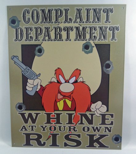 Complaint Department Sign - FindGift.com