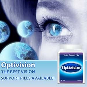 Amazon.com : OPTIVISION VISION SUPPORT PILL EYE TABLETS GET SHARP ...