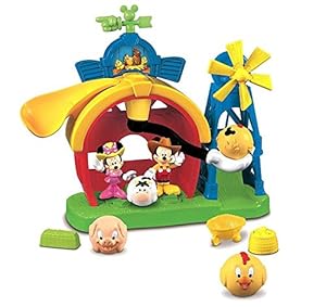 Amazon.com: Mickey's Farm Playset Mickey Mouse Clubhouse: Toys & Games