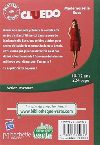Libro Cluedo, Tome 2 : Mademoiselle Rose di Michel Leydier