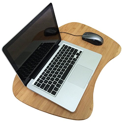 Bamboo Laptop Lap Desk of Extra Large Size | Natural Bamboo Lapdesk ...