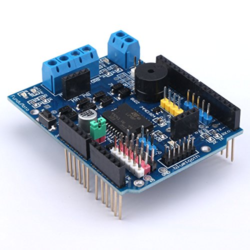 DROK Micro Electric L298P Motor Driver Module H-bridge Drive Shield ...