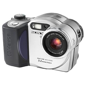 Amazon.com : Sony MVCCD350 CD Mavica 3.2MP Digital Camera w/ 3x Optical ...