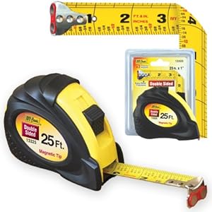 Ivy Classic 25' Double Sided Tape Measure 13325 - Tape Measure With ...