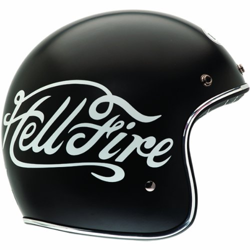 Cheap Bell Hellfire Custom 500 Harley Cruiser Motorcycle Helmet – Small ...
