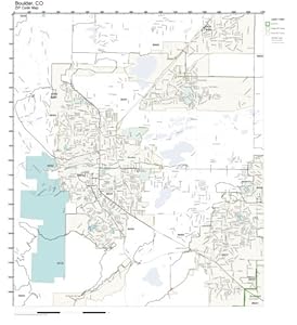 Boulder Co Zip Code Map - Map