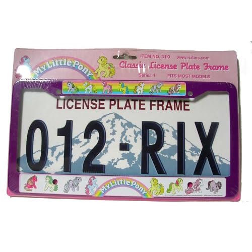 Amazon.com: My Little Pony Classic License Plate Frame