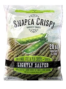 Amazon.com: Harvest Snaps Snapea Original Green Pea Crisps, Baked and ...