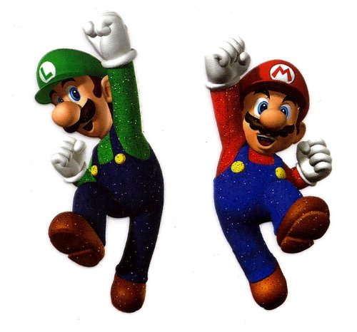Mario And Luigi Jumping Fist In Air Super Mario Bros | Desertcart Sri Lanka