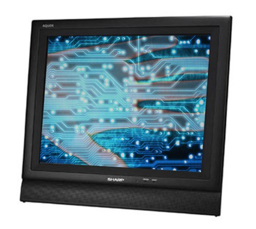 Black Friday 2010 Sharp LC-15E1UB 15-Inch AQUOS LCD Flat-Panel TV, Black