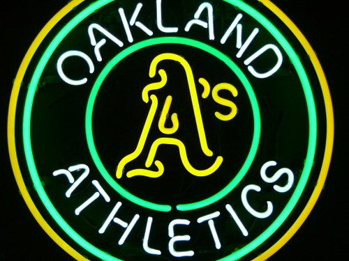 Oakland Athletics Neon Sign, Athletics Neon Sign, Athletics Neon Signs ...