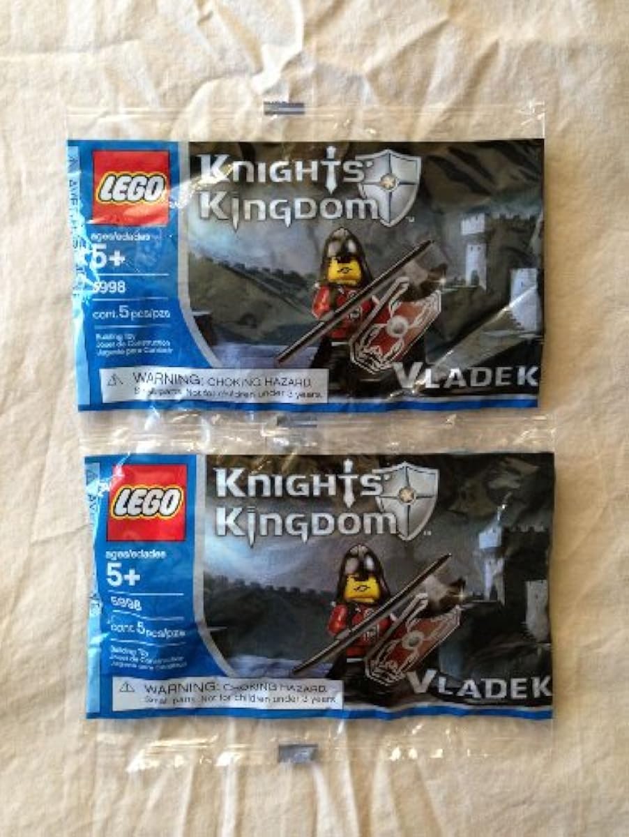 [해외] LEGO KNIGHTS KINGDOM MINI FIGURE SET #5998 VLADEK-5998
