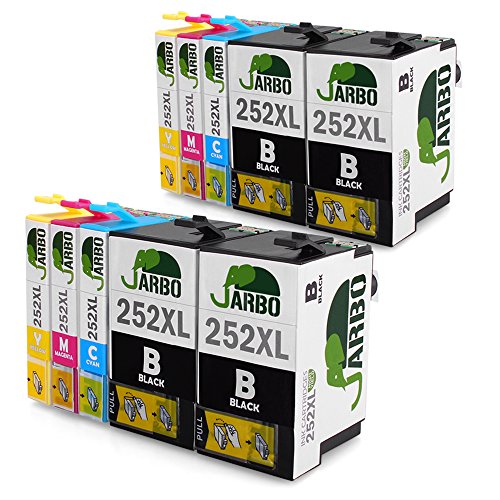 753940472092 - Jarbo 2 Sets+2 Black Replacement Epson 252 Xl | UPC Lookup