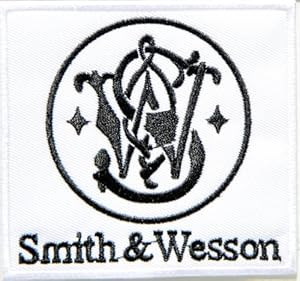 Amazon.com: Smith & Wesson Rifle Pistol Gun Shotgun Firearms Knife Logo ...