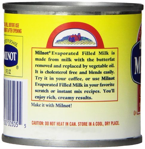 Milnot Original Evaporated Filled Milk, 5 Ounce (Pack of 24) Food ...