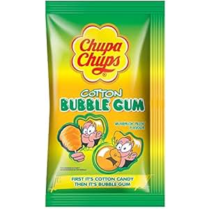 Amazon.com : Chupa Chups Cotton Bubble Gum Watermelon - Melon : Chewing ...