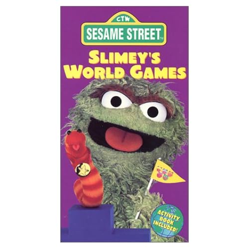 Amazon.com: Sesame Street - Slimey's World Games [VHS]: Carlo Alban ...
