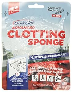 Amazon.com: Quikclot Sport Brand Advanced Clotting Sponge ,Stop ...