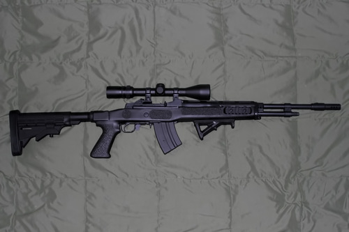 Amazon.com : Ruger Mini 14/30 Accu Strut Socom 4" in Blued Steel 1 ...