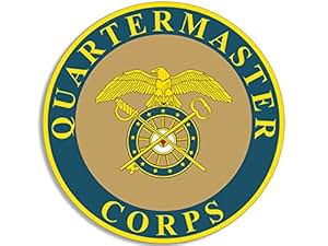 Amazon.com: ROUND United States Quartermaster Corps Sticker (css logo ...