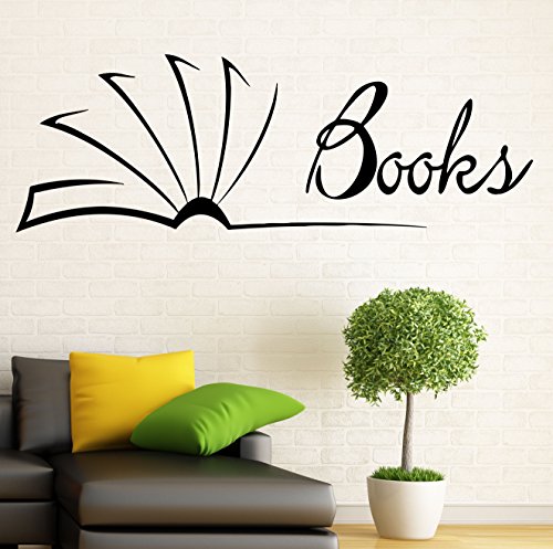 Book Wall Decals for Funky Smartness and Decoration : Funk This House
