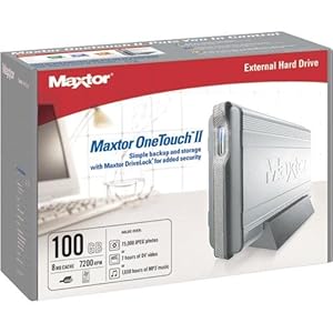 Amazon.com: Maxtor U01E100 100GB External Hard Drive USB 2.0: Electronics