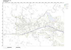 Weatherford Tx Zip Code Map - United States Map